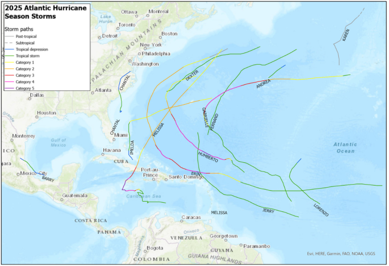 2025 North Atlantic hurricane season review | Allianz Commercial